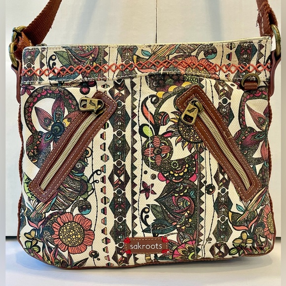 Sakroots | Bags | Sakroots Crossbody Colorful Owl Flower Purse | Poshmark